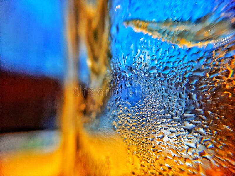 Water Ice Cool Glass Light Macro Abstract Stock Photo - Image of cool ...