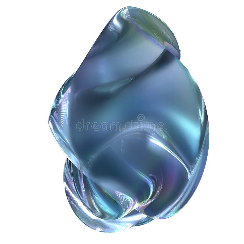 Water, Ice, Crystal Objects Cool and Fresh Isolated Elegant Modern 3D ...