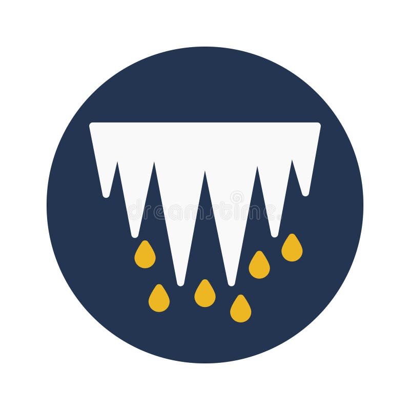 Water, Ice, Drops, Weather Fully Editable Vector Icon Stock Vector ...