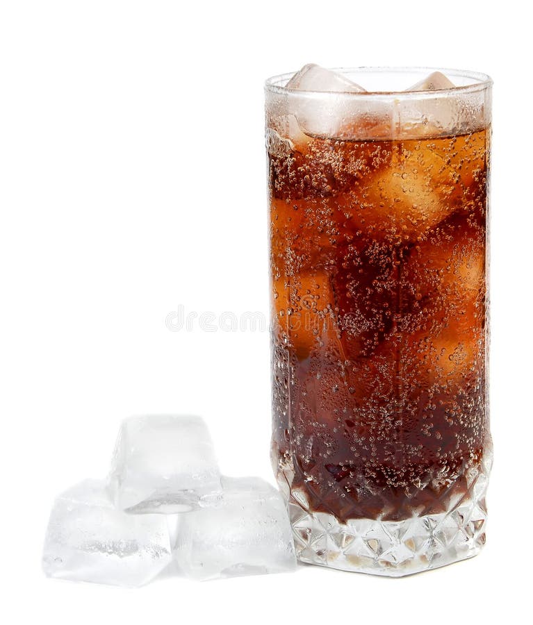 Water with ice in glass stock image. Image of melting - 20575297