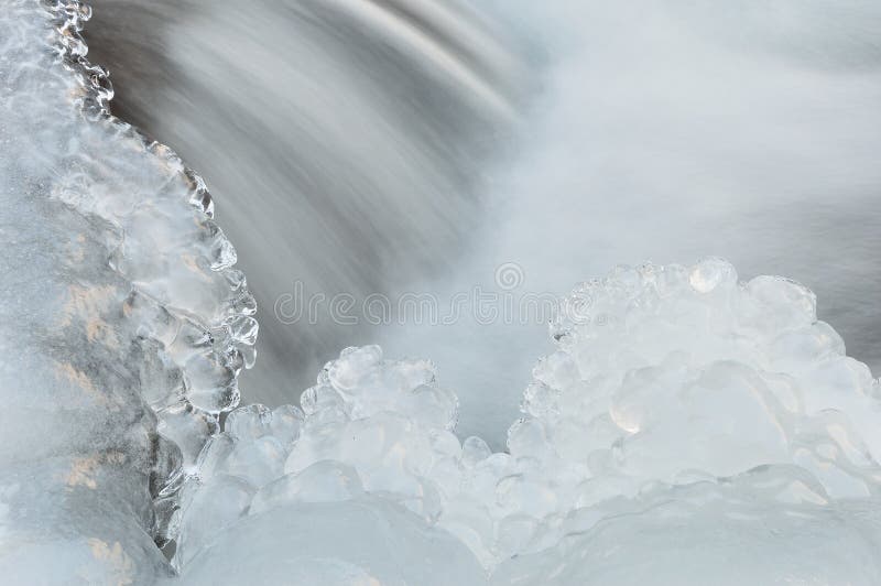 Water and ice stock photo. Image of landscape, brook - 67919430