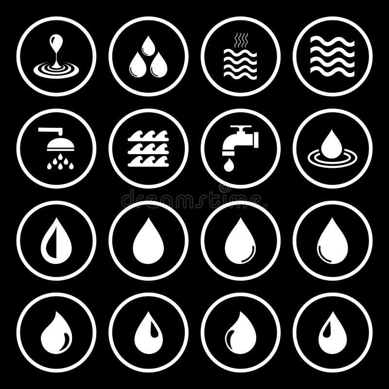 Water Icon, Nature Water Icon Vector Design Symbol Stock Vector ...