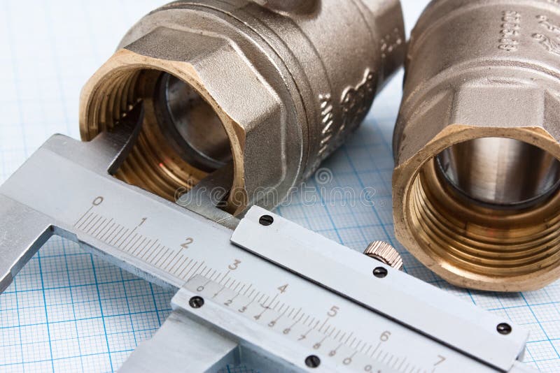 Water inlet valve stock photo. Image of pipeline, closing - 156658146