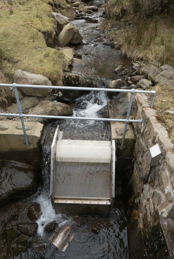 Water intake apparatus. stock photo. Image of stream - 112743654
