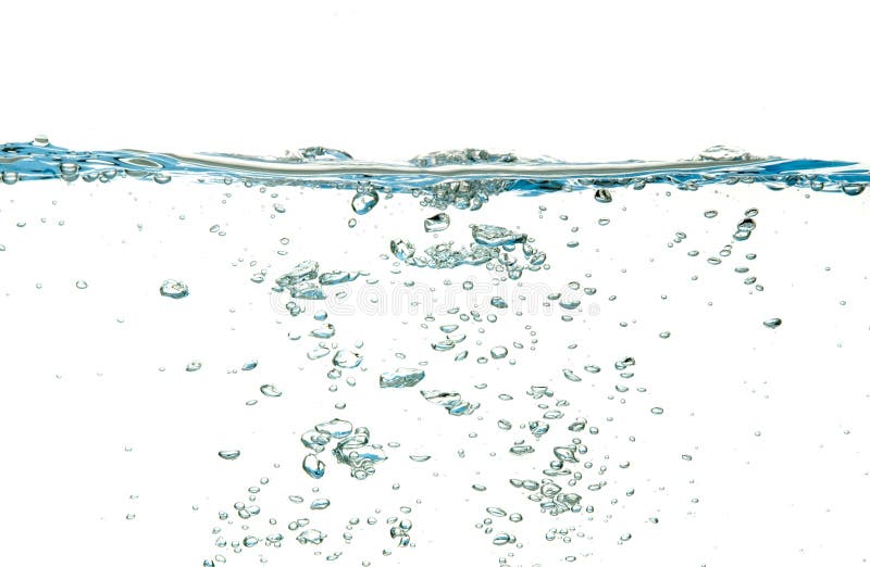 Isolated Water Drop and Tower of Water Stock Photo - Image of circle ...