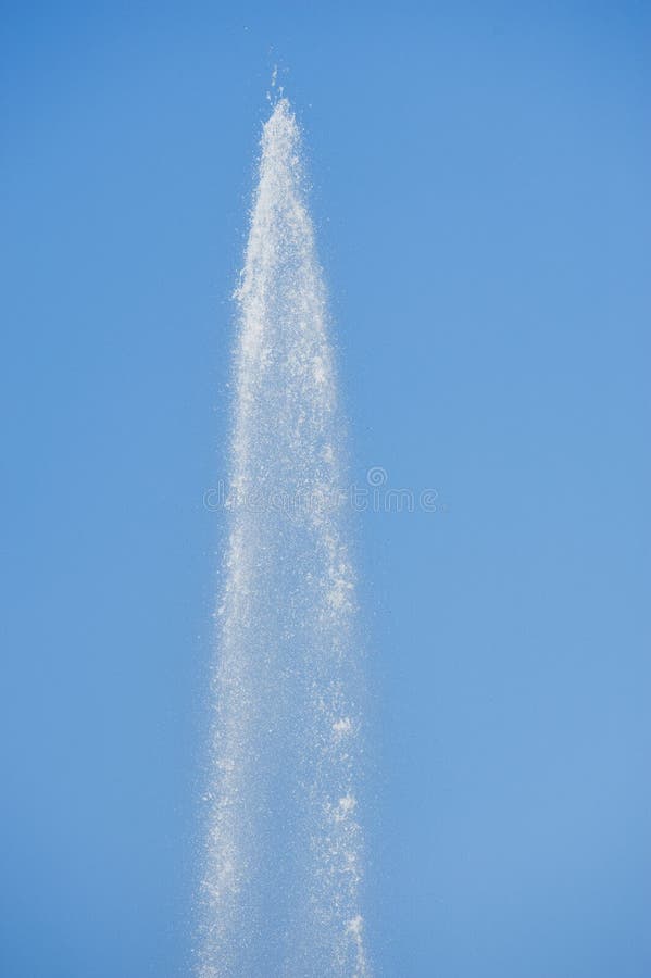 Water jet stock image. Image of leak, cyan, isolated, clean - 6836925