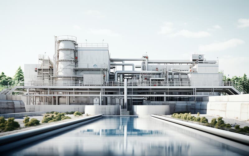 Jet Waste Water Treatment Plant Stock Illustrations – 4 Jet Waste Water ...