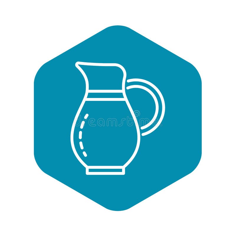 Water Jug Icon, Outline Style Stock Vector - Illustration of clean ... Water Jug Icon, Outline Style Stock Vector - Illustration of clean ...