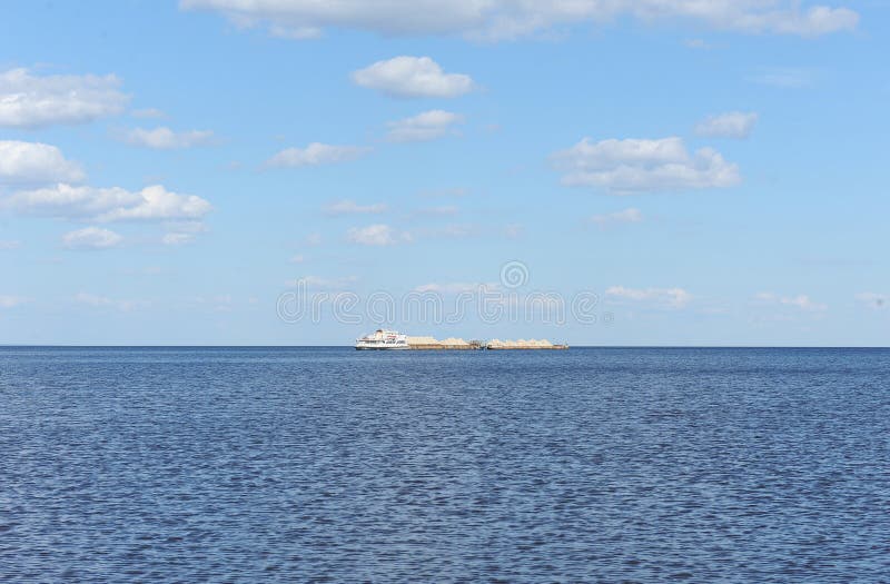 Water Landscape in Good Weather Stock Photo - Image of wave, background ...
