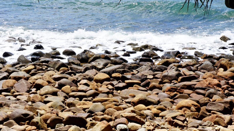 Water Lapping Shorline in Wavy Pattern Reflected in the Early Mo Stock ...