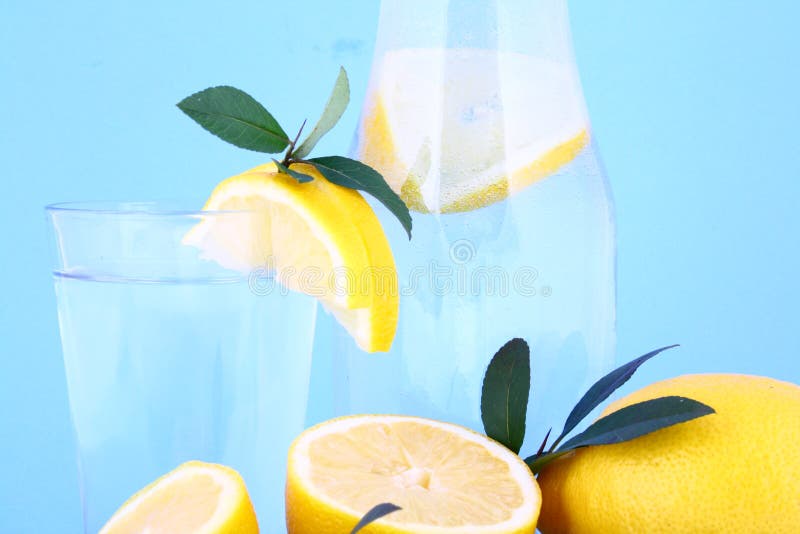Water lemon stock photo. Image of fresh, drip, glass, breakfast - 1956988