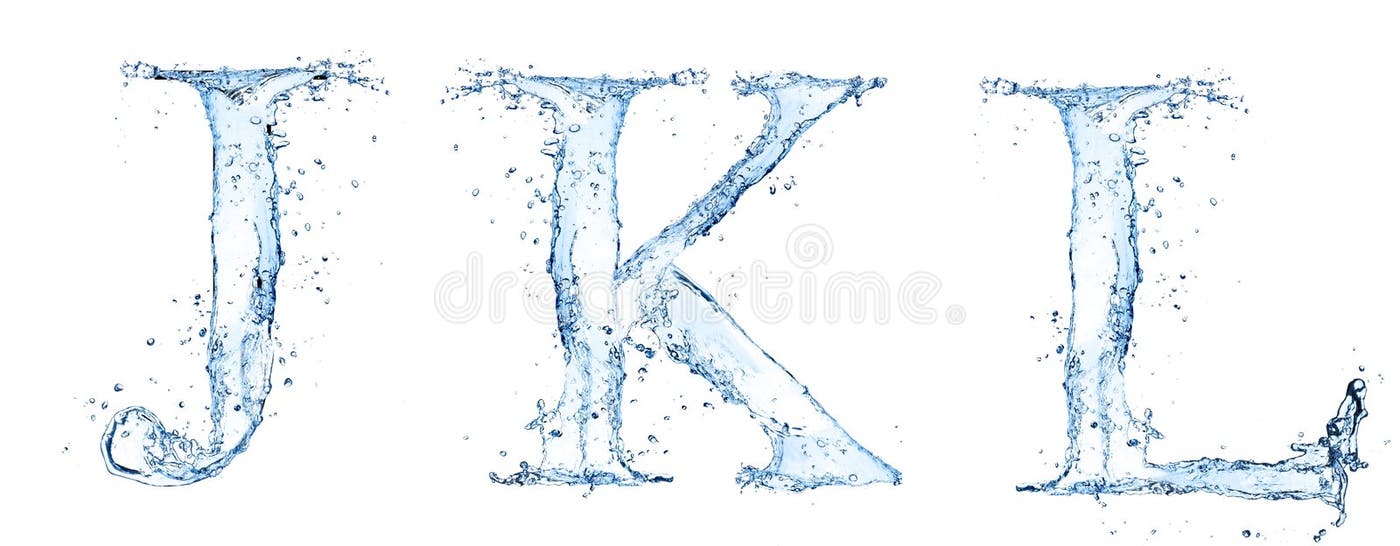 Water Letters Stock Illustrations – 10,879 Water Letters Stock ...