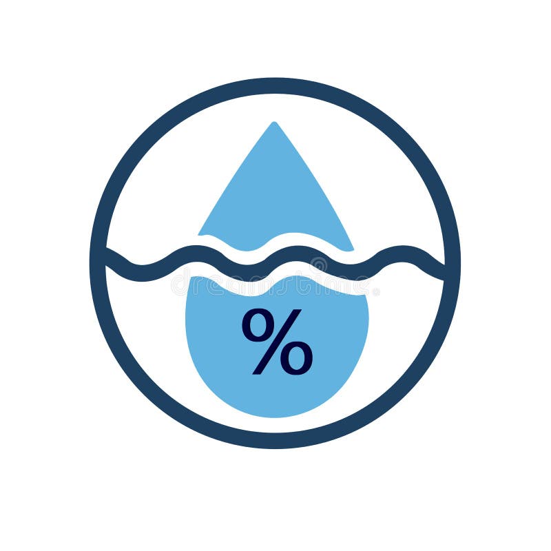 Water Level Icon, Vector Illustration Stock Vector - Illustration of ...