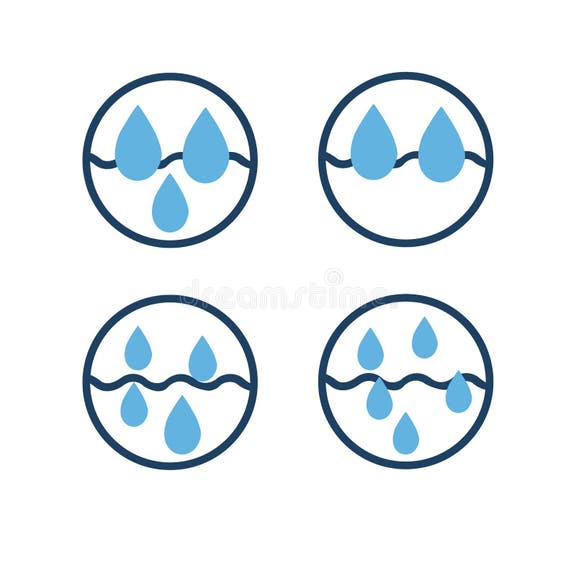 Water Level Icon, Vector Illustration Stock Vector - Illustration of ...