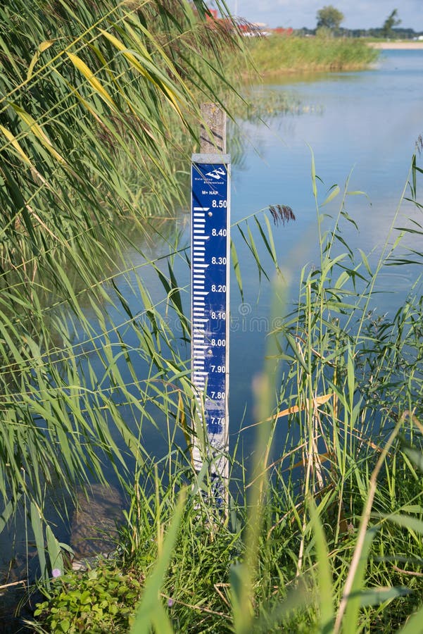 Water level meter stock photo. Image of mark, height - 197228990
