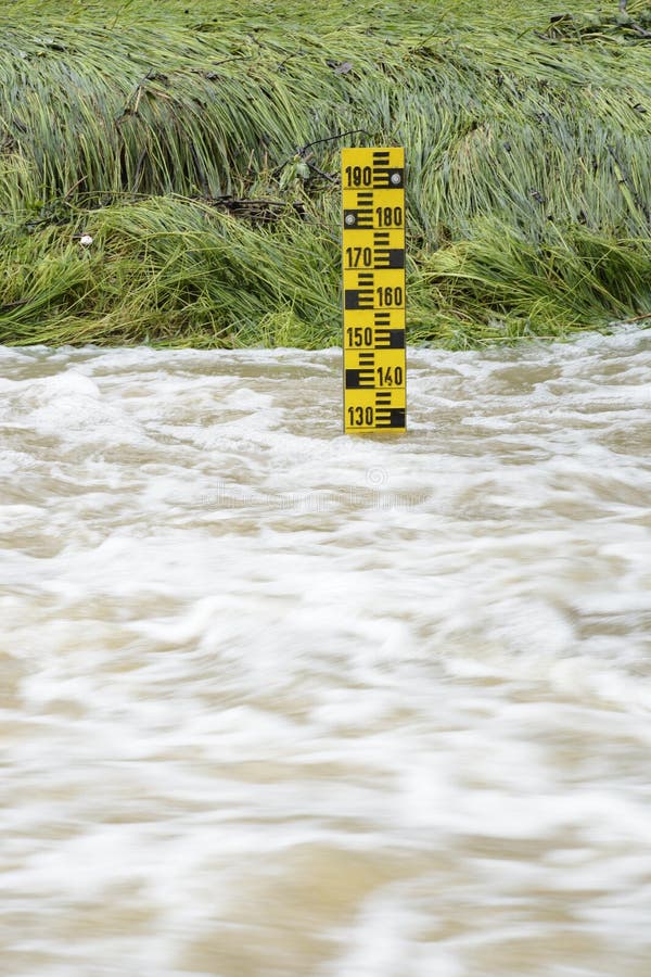 Water Level stock image. Image of gauge, disaster, rainy - 31913913