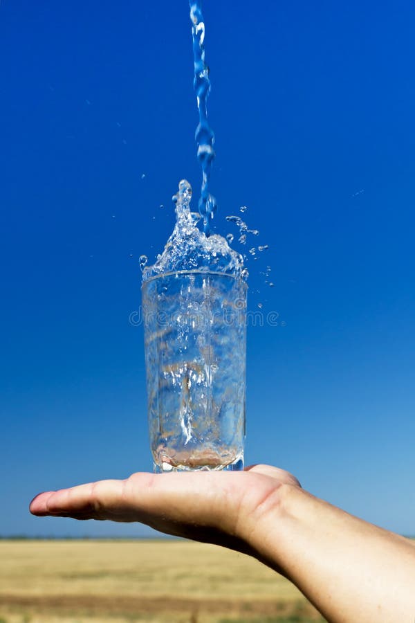 Water is life stock image. Image of steppe, glass, nature - 25631361