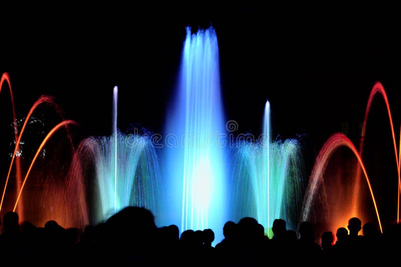 Water and light stock image. Image of silhouettes, orange - 15712119