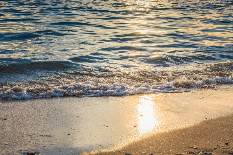 Water at Light Streaming stock photo. Image of seascape - 98416746