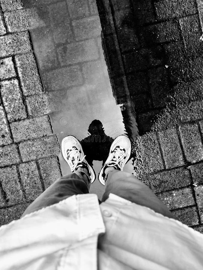 Water Like Mirror You Can See that Stock Image - Image of water, like ...