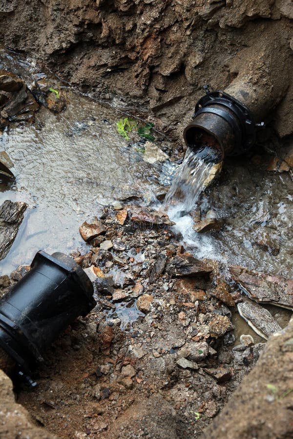 Water line stock photo. Image of inch, clean, excuvation - 20421464