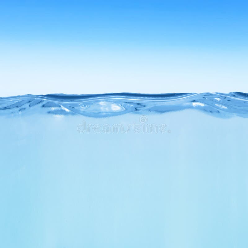 Blue Waterline stock illustration. Illustration of liquid - 32707092