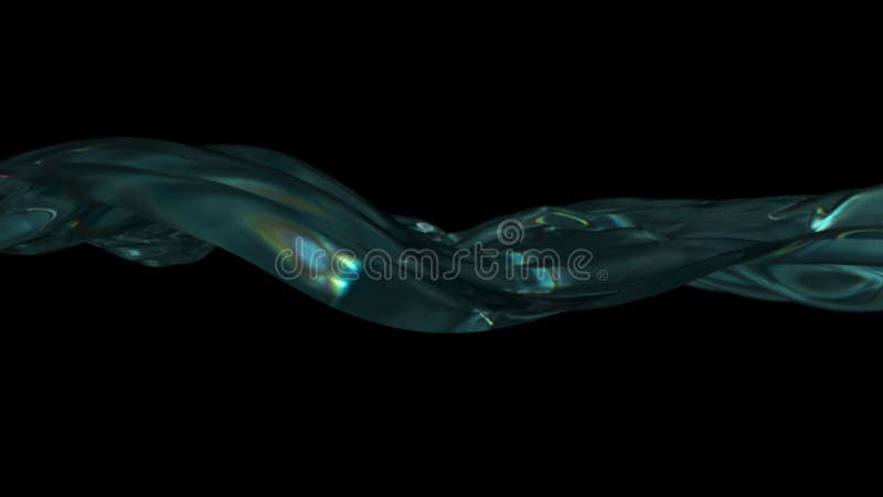 Water Line Splashing, Water Splash Isolated on Clean Background Stock ...