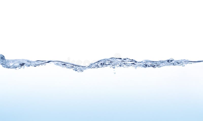 Water Line Surface with Bubbles Stock Image - Image of backdrop ...