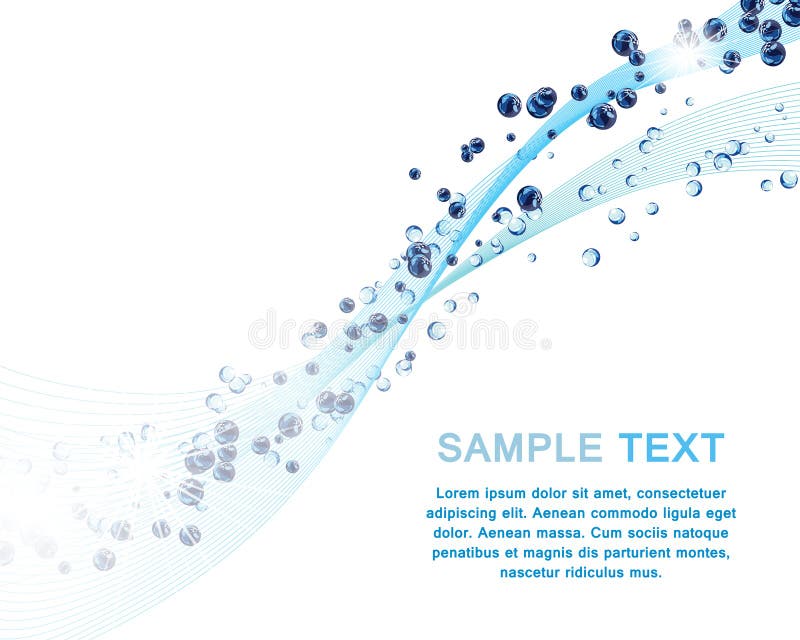 Water lines concept design stock vector. Illustration of backdrop ...