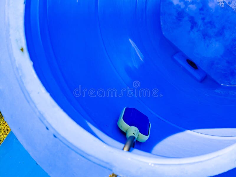 Water or Liquid Level Sensor with Float Switch in Large Blue Plastic ...