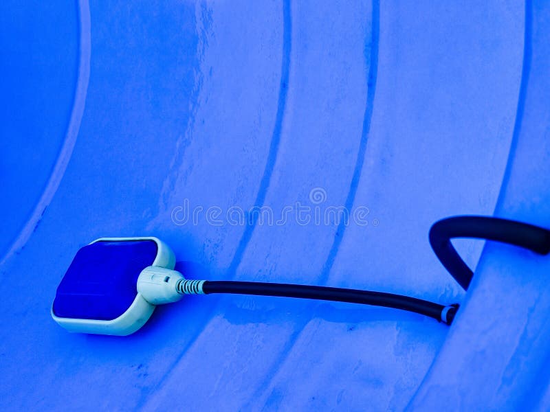 Water or Liquid Level Sensor with Float Switch in a Large Blue Plastic ...