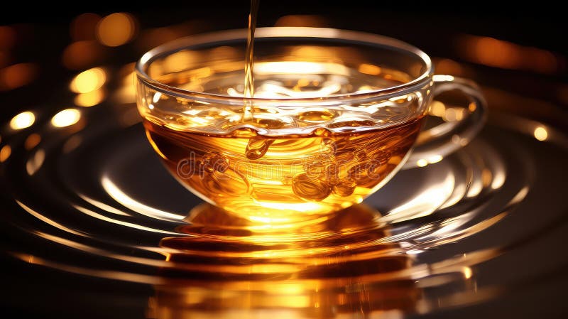 Water realistic sun rays stock illustration. Illustration of shimmering ...