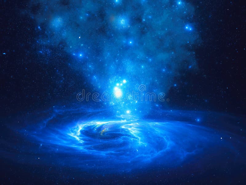 Water Magic - Abstract Esoteric or Sci-fi 3d Illustration Stock ...