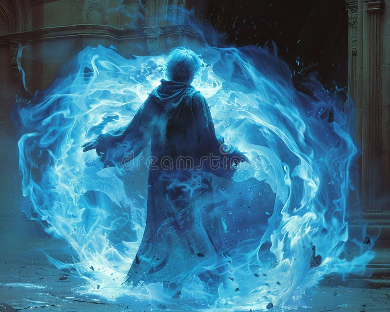 Water Magic Spell Being Cast Stock Photo - Image of bewitch, power ...