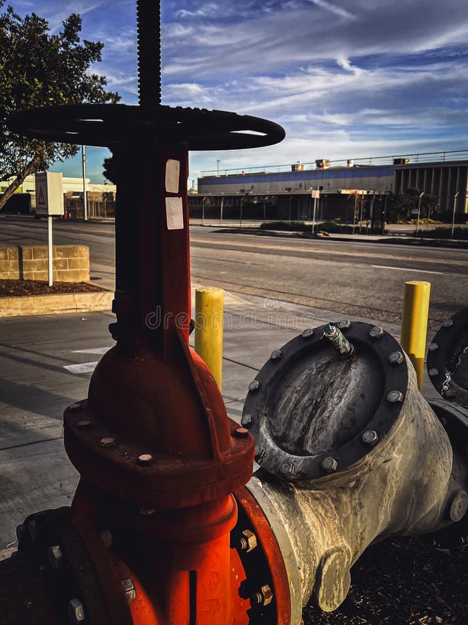 Water Main Pipe with Back Flow Prevention, Double Block, and Bleed ...