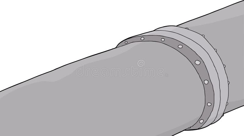 Water Main Pipe stock vector. Illustration of construction - 41490795