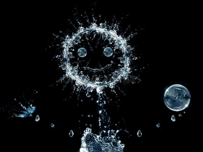 Water man. stock illustration. Illustration of funny - 273041736