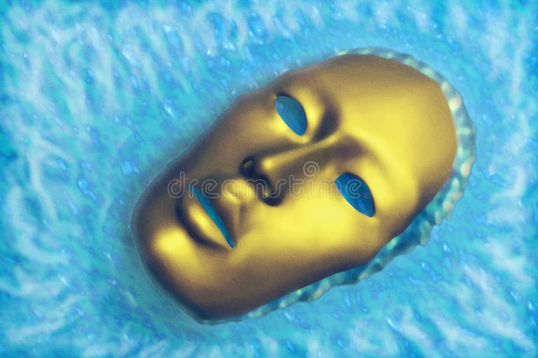 Water Mask a stock illustration. Illustration of water - 3243663