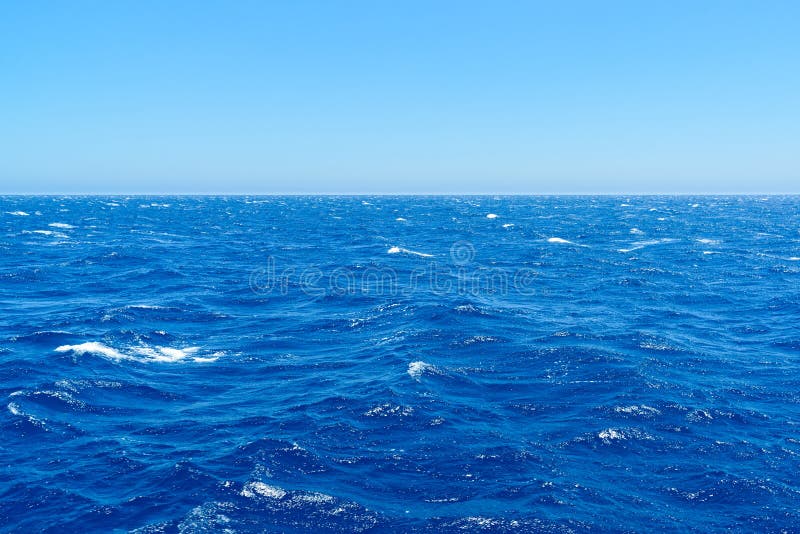 Water of Mediterranean Sea Off Turkish Coast Stock Image - Image of ...