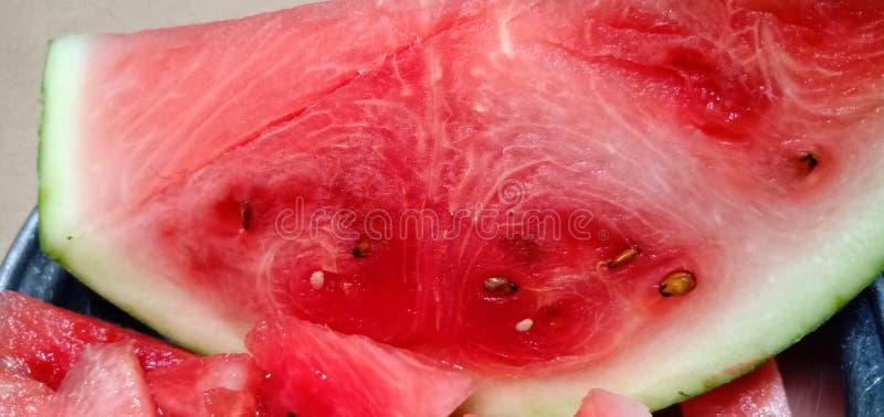 Water Melon Close Up.Macro Image of Watermelon Stock Image - Image of ...