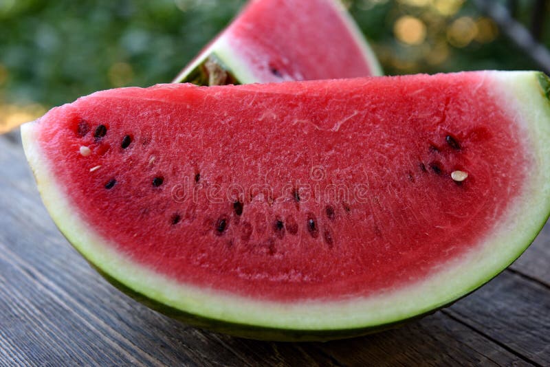 Water melon stock image. Image of seedless, slice, green - 58080575