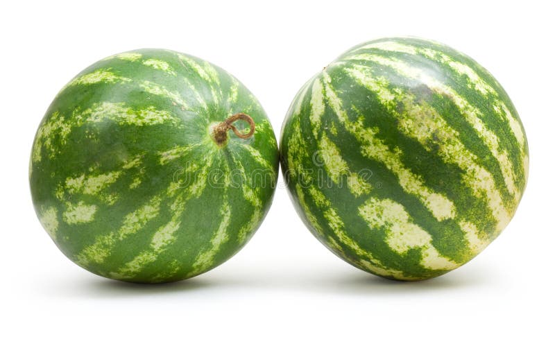 150 Two Watermelons White Stock Photos - Free & Royalty-Free Stock ...