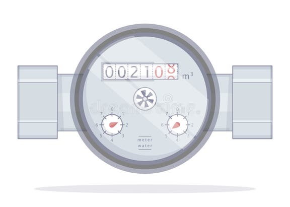 Water Tap Meter Stock Illustrations, Vectors, & Clipart - 1,779 Stock Illustrations