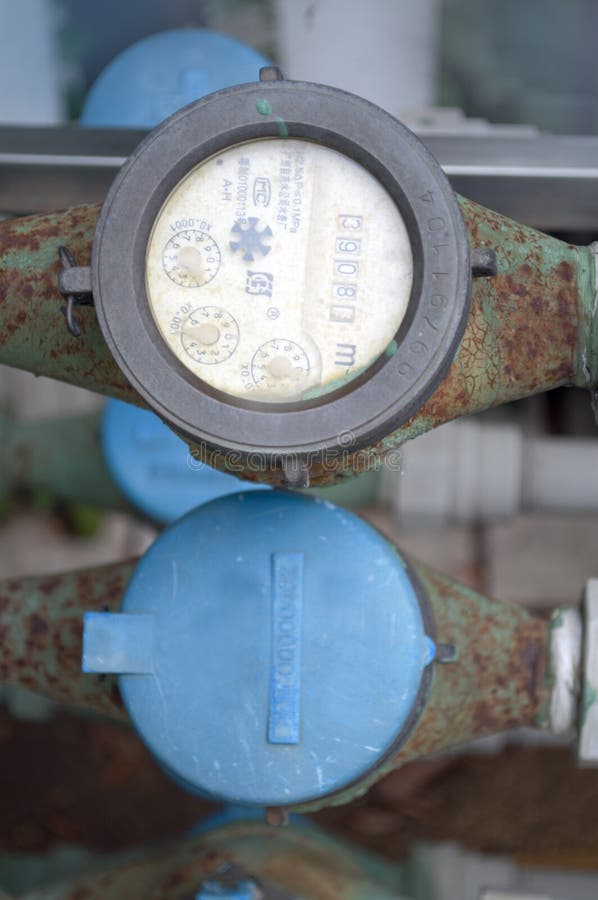 Water meter stock image. Image of home, indicator, gage - 19441533