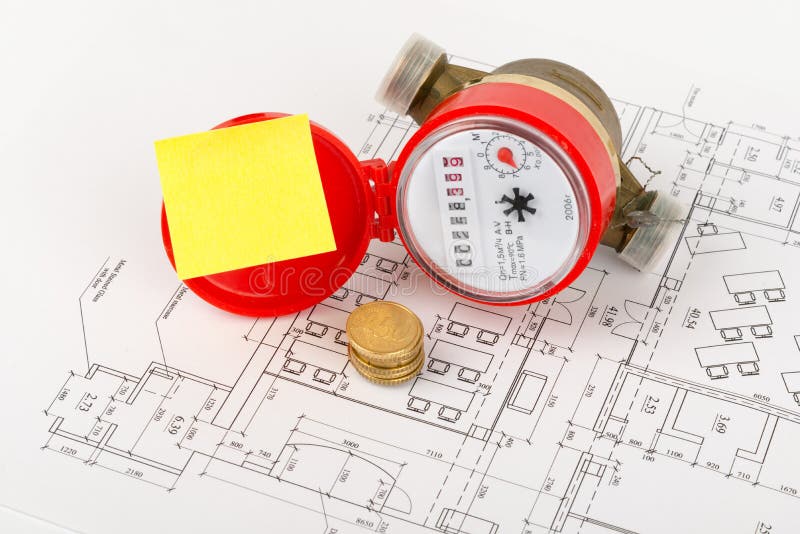 Water Meter Sticker Coins Draft Stock Photos - Free & Royalty-Free ...