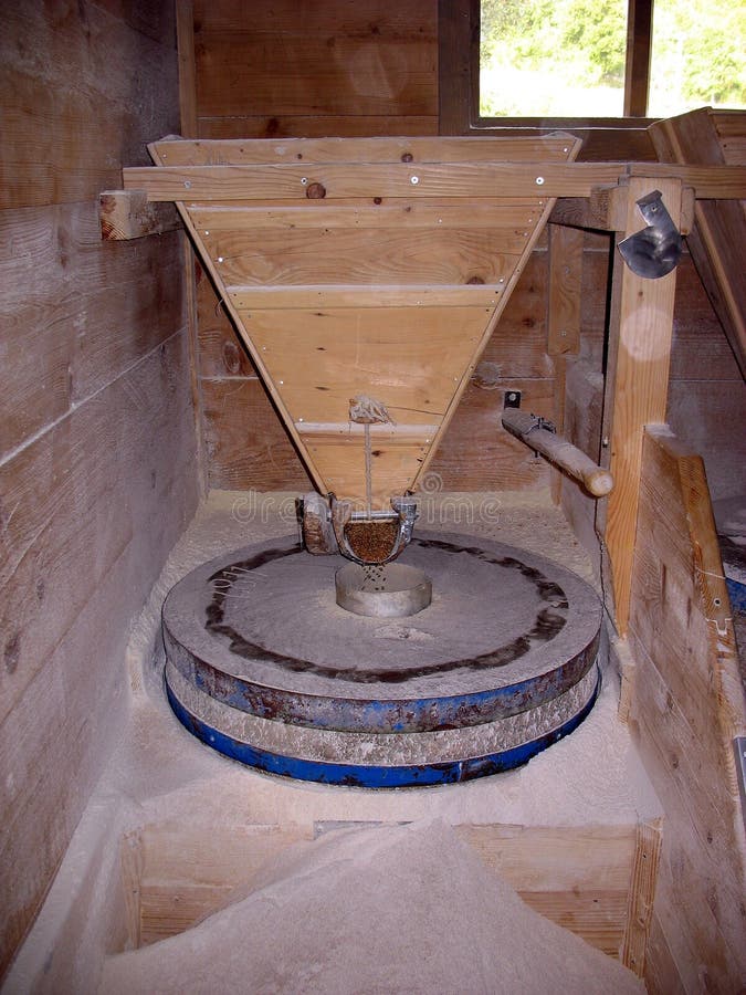 Water Lifting Winch of Medieval England Stock Image - Image of dover ...