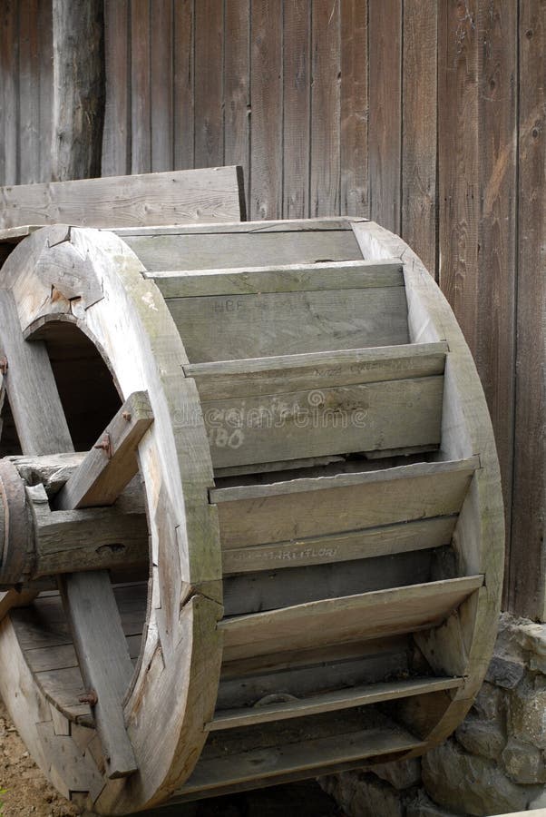 Water mill stock image. Image of gusti, mechanical, lake - 5247767
