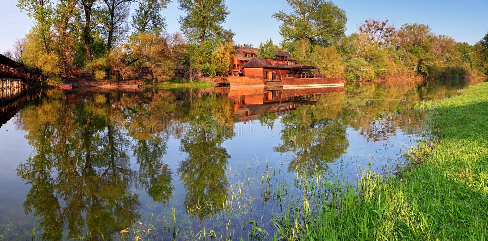 In Neajlov Delta stock image. Image of green, romania - 78890351