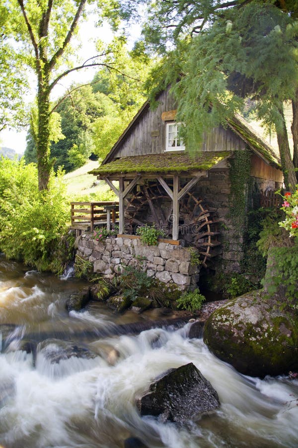 Water Mill editorial photo. Image of miller, life, millwheel - 55589731