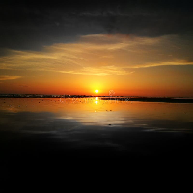 Water stock photo. Image of mirror, water, sunset, italy - 130133882